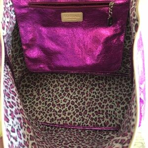 Sorial | Bags | Sorial Hot Pink Fuschia Purple Tote Bag | Poshmark